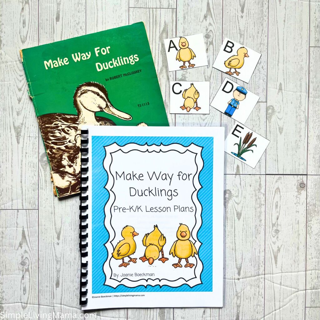 Make Way for Ducklings Lesson Plans and Printables - Simple Living Mama
