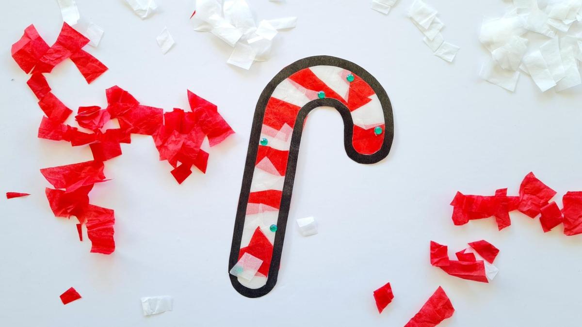 Easy and Fun Candy Cane Crafts for Preschoolers - Simple Living Mama